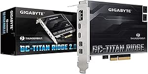 Amazon.com: GIGABYTE Tarjeta Titan Ridge 1.0 : Electrónica
