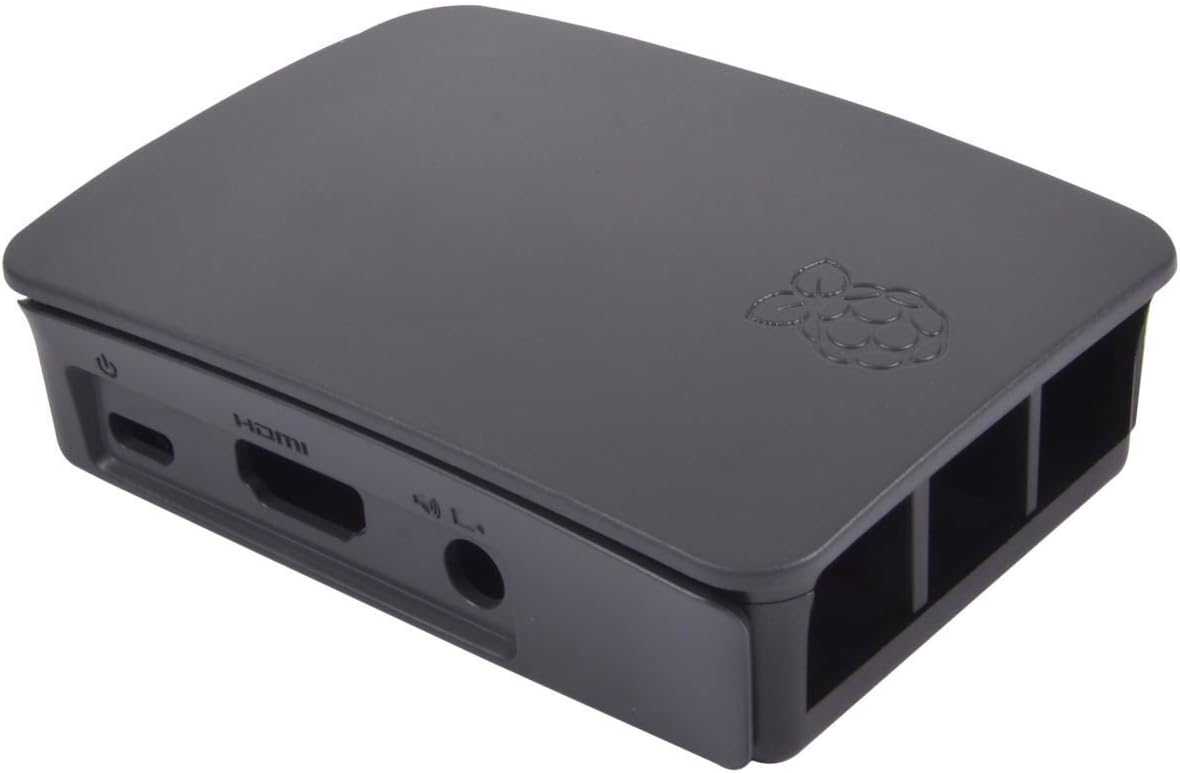 Raspberry Pi RPI3CASE-BG Case (Black and Grey) : Amazon.in: Computers ...