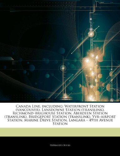 Amazon | Articles on Canada Line, Including: Waterfront Station ...