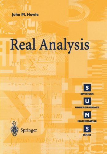 Real Analysis (Springer Undergraduate Mathematics Series) Corrected ...
