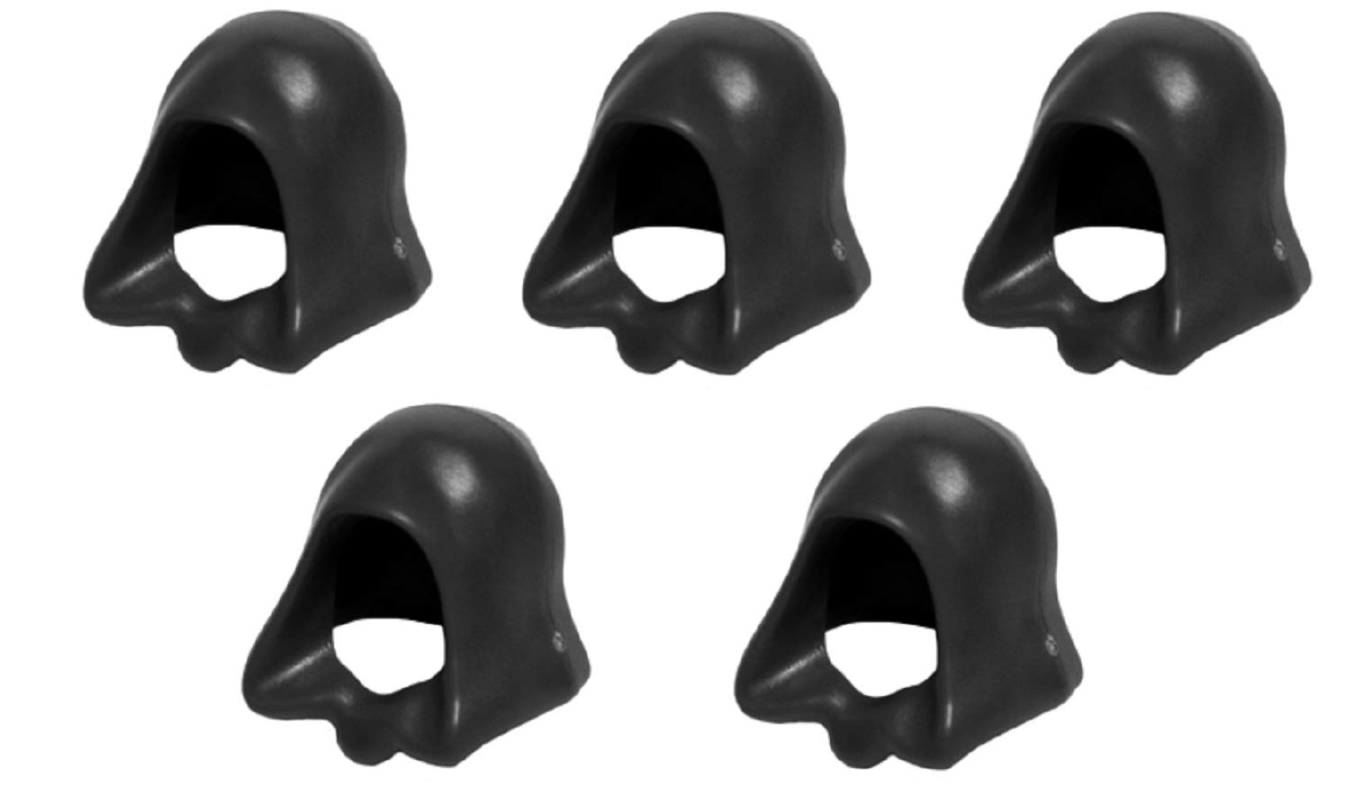 LEGO Star Wars Jedi 5 black caps for Palpatine, Darth Maul and Luke ...