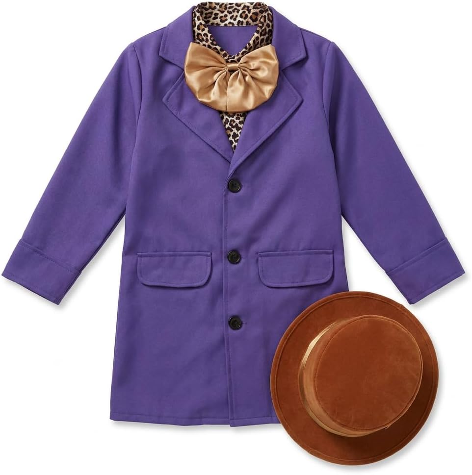 Fun Shack Children's Factory Owner Costume, Children's Chocolate ...