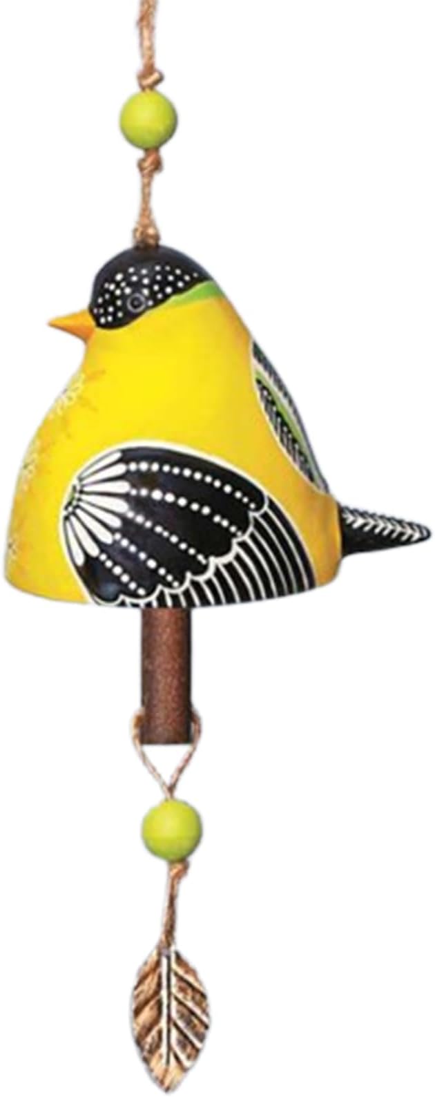 Amazon.com : Bird Song Bell Garden Decoration,ceramic chimes hanging ...