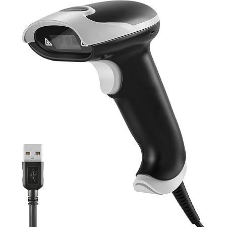 Amazon.com : WoneNice USB Laser Barcode Scanner Wired Handheld Bar Code ...