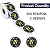 Amazon.com: REWIDPARTY Black Gold 21st Birthday Stickers - Cheers to 21 ...