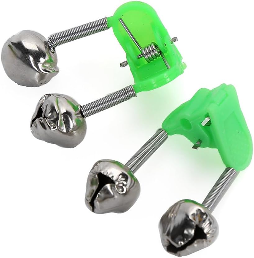 Amazon.com: Fishing Bell Clip Fish Bite Stainless Steel Fishing Rod ...