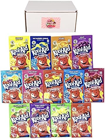 Amazon.com : Kool Aid Packets Ultimate Bundle - 30 Kool Aid Mix Powder ...