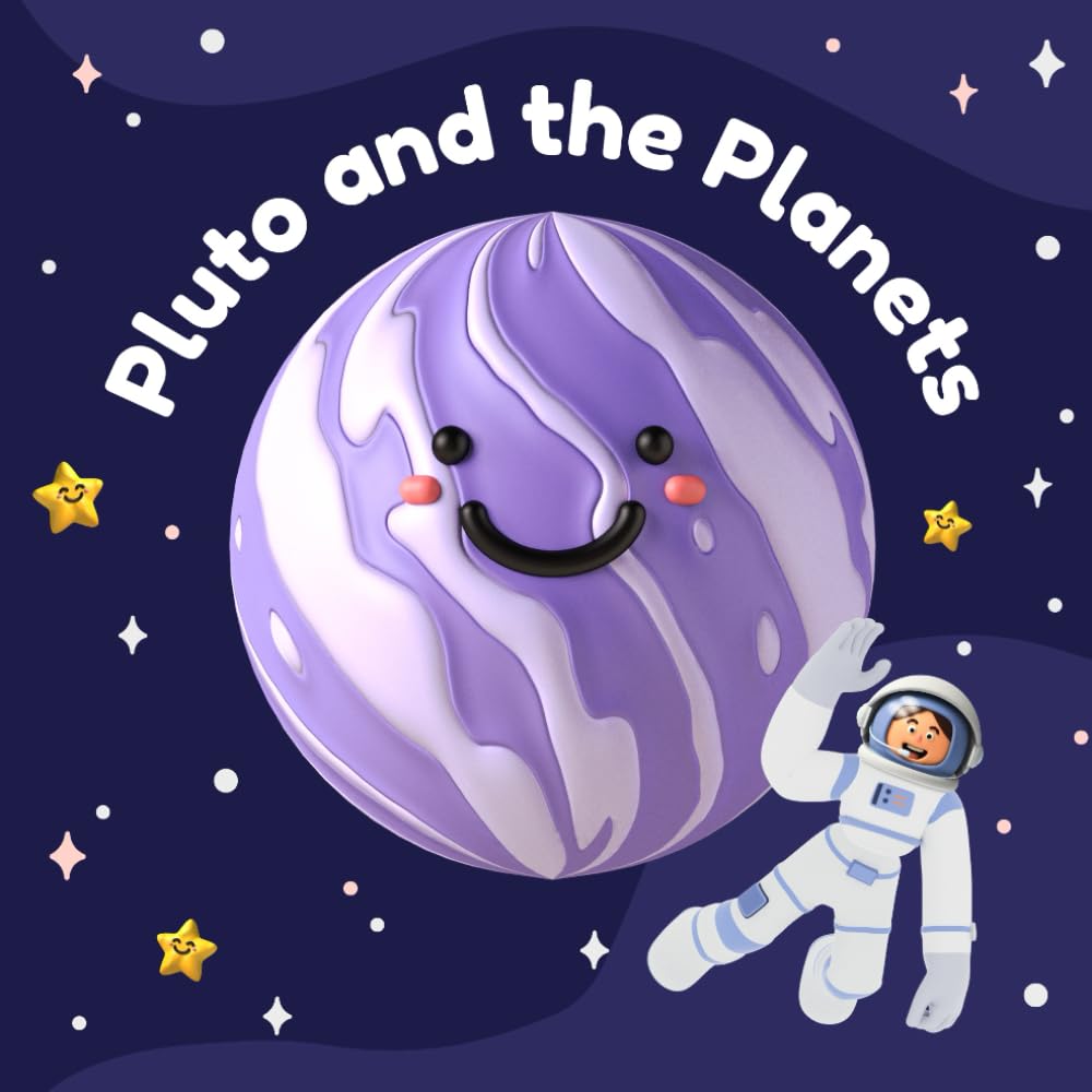 Pluto and the Planets: Story Book for Kids, Ages-4-10 Years, Size- 8.5× ...