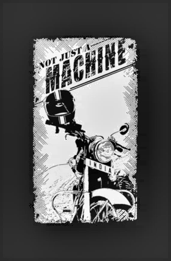 Quotes & Motivation Poster 'Bullet - Not Just Machine' Paper Poster ...