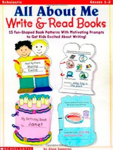 All About Me Write & Read Books: 15 Fun-Shaped Book Patterns With ...