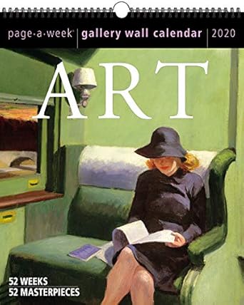 2020 Art Page-A-Week Gallery Wall Calendar: Amazon.co.uk: Workman ...