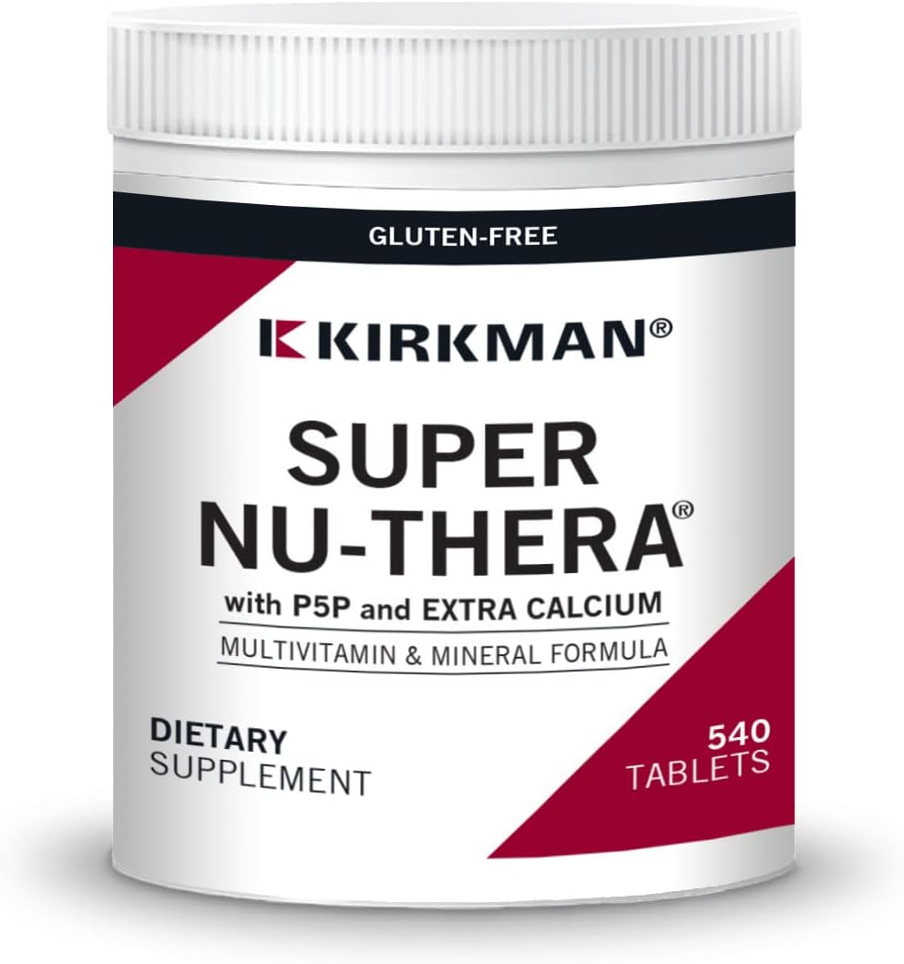 Amazon.com: Super Nu-Thera with Extra P5P, 540 Tablets, Kirkman Labs ...