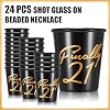 Amazon.com | Bokon 24 Pcs 21st Birthday Shot Glass Finally 21 Birthday ...