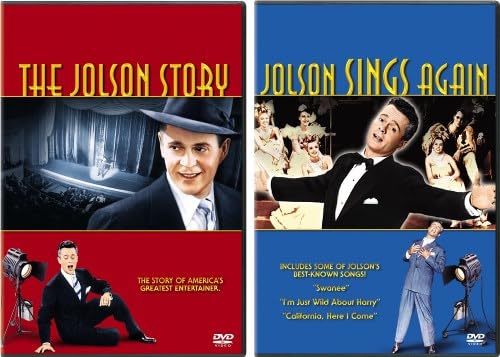 Amazon.com: The Jolson Story & Sequel Jolson Sings Again: Both Films ...