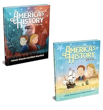 New Tuttle Twins America’s History Volume 1 & 2 (Set of 2 Books) + Free ...