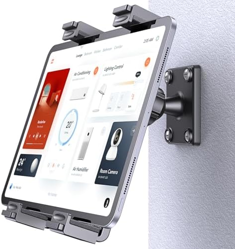 Amazon.com: OHLPRO Tablet Wall Mount Holder, Drilled Screw Mounting ...