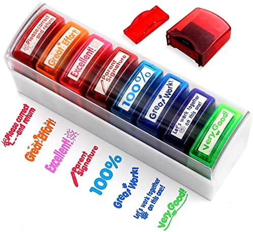 Task Incomplete Teacher Stamp. 22mm Self-Inking School Stamp. Reinkable ...