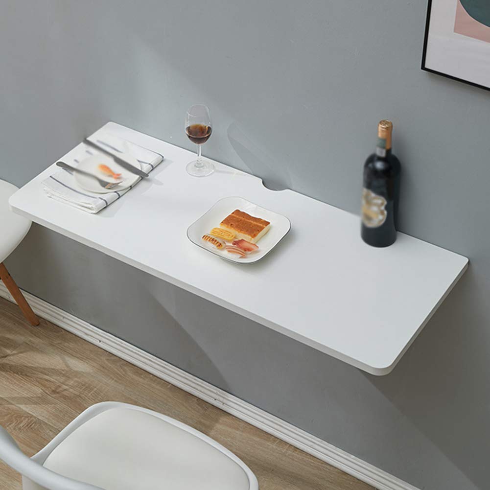 Buy Fold Wall ed Table For Office Kitchen Bedroom - White - Dining ...