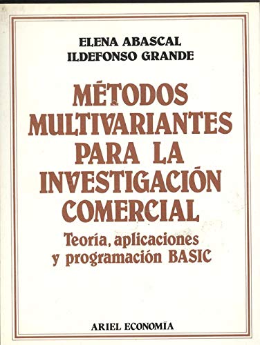 Metodos Multivariantes Para La Investigacion Comercial (Spanish Edition ...