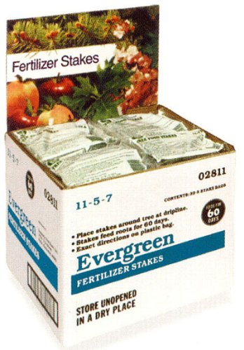 Amazon.com : Domestic Bulk Evergreen Tree 11-5-7 Fertilizer Stakes ...