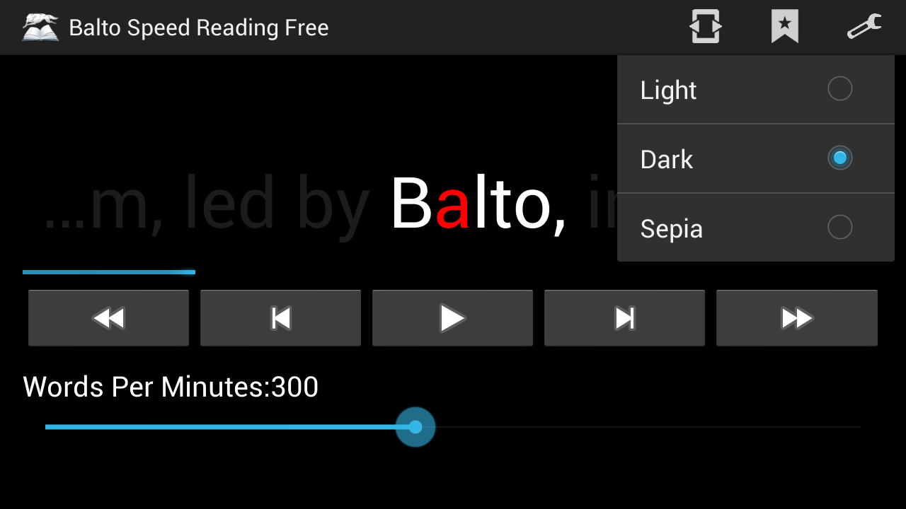 Balto Speed Reading Free - App on Amazon Appstore