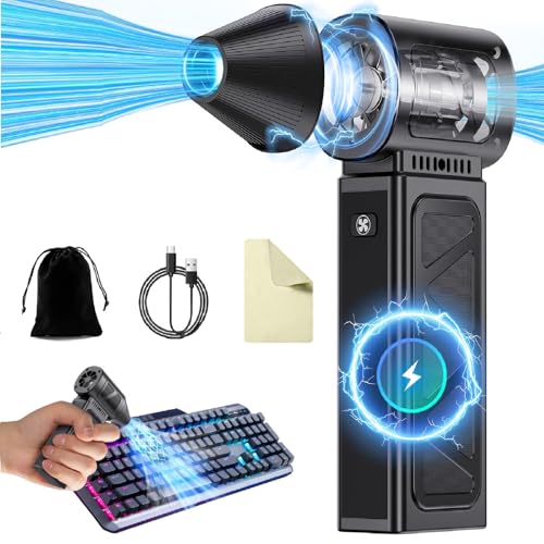 Amazon: Compressed Air Duster - 300,000 RPM Electric Air Duster, Mini ...