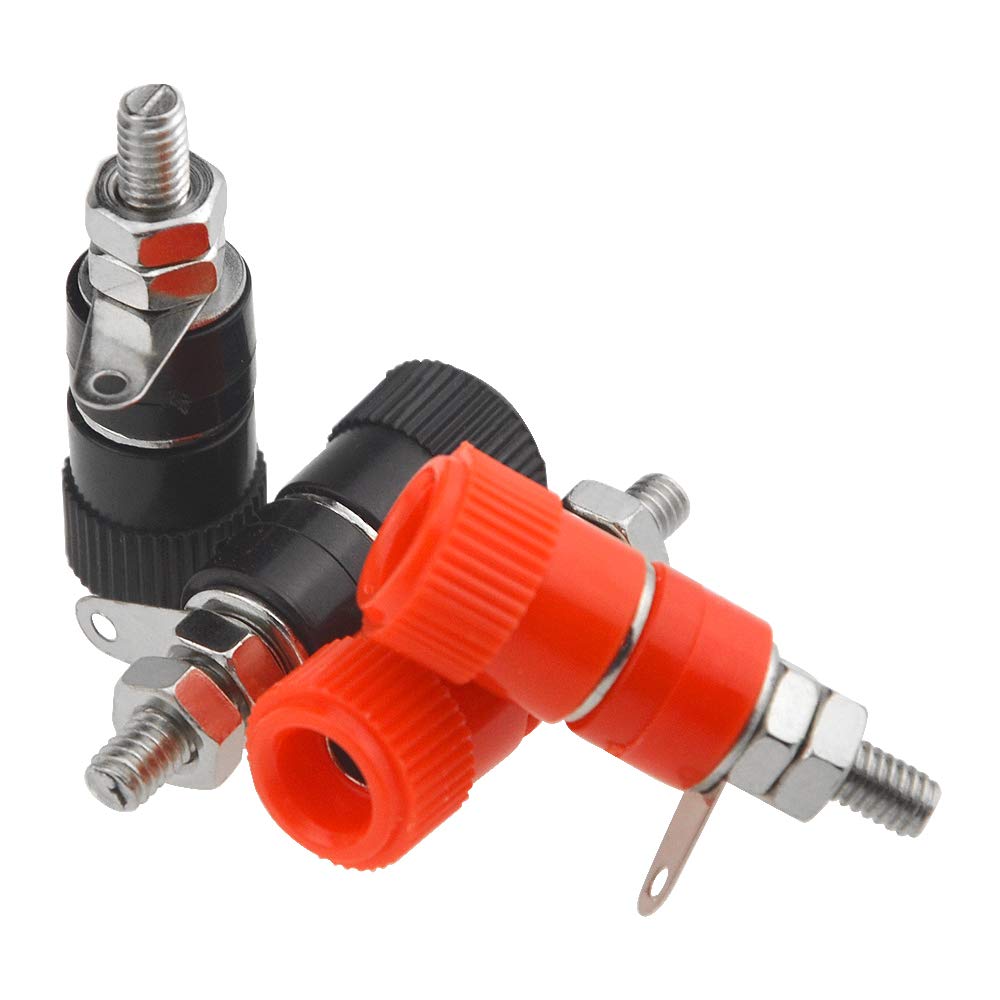 Snapklik.com : 40 PCS Binding Posts Terminals 4mm Banana Plug Socket ...