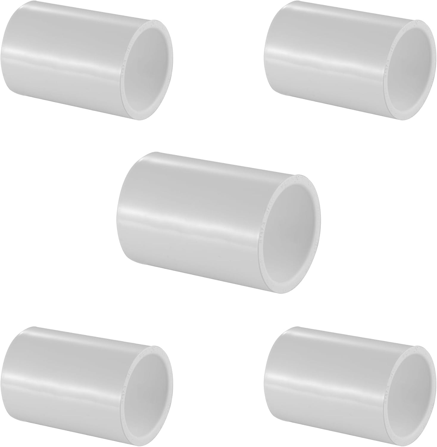 Amazon.com: Lesso America 429 Series PVC Pipe Fitting - Coupling ...