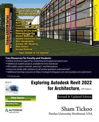 Exploring Autodesk Revit 2022 for Architecture, 18th Edition | Amazon ...