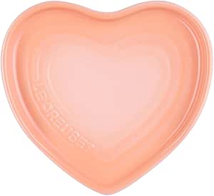 Amazon.com: Le Creuset Stoneware Heart Shaped Spoon Rest, 5", Peche ...