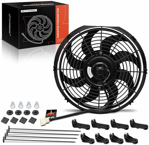 Amazon.com: A-Premium 12'' 12 inch Slim Fan Pull Universal Electric ...