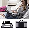 Amazon.com: Extra Large Lap Laptop Desk- Home Office Portable LapDesk ...