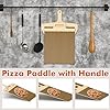 Amazon.com: Sliding Pizza Peel, The Pizza Peel that Transfers Pizza ...