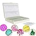 MAXLAPTER 100Pcs Microscope Slides with Specimens for Kids, Prepared ...