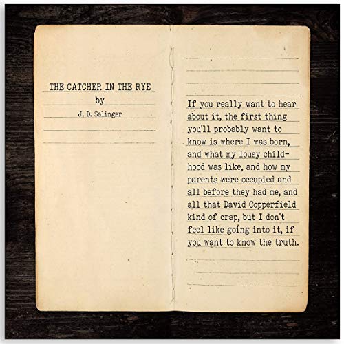 Catcher In The Rye Quotes