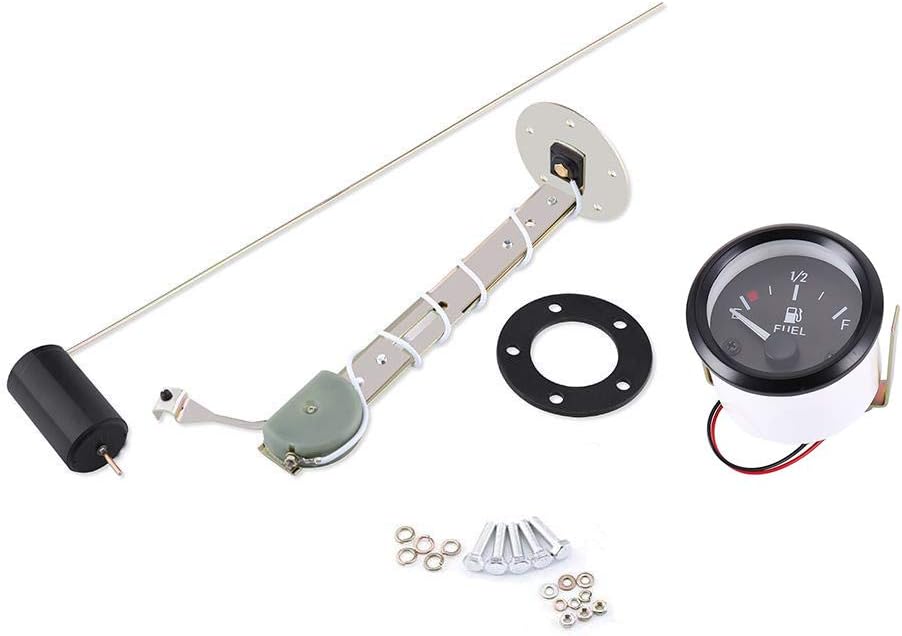 2" 52mm Universal Car Fuel Level Meter Gauge With Sensor and Pointer ...