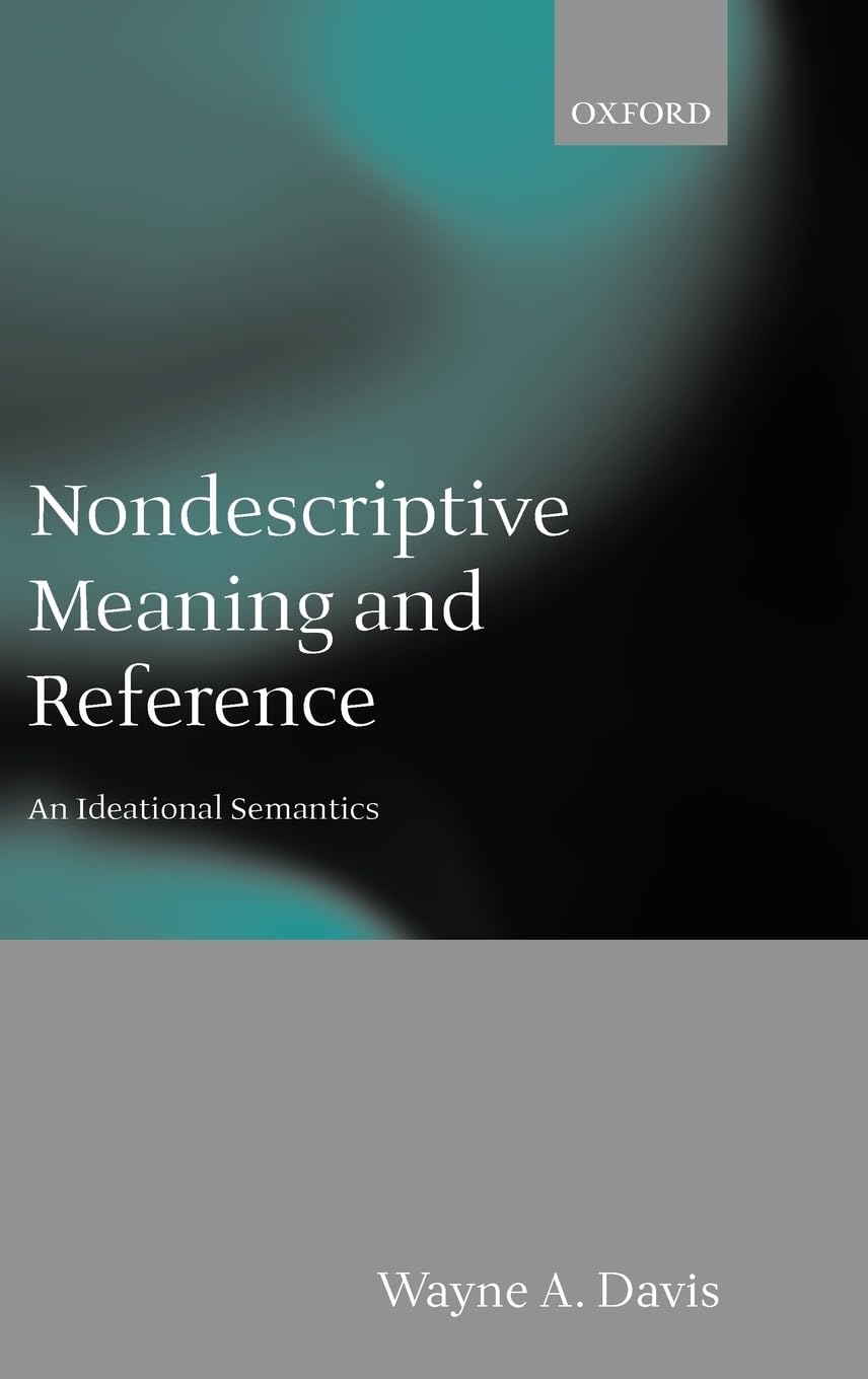 Amazon.com: Nondescriptive Meaning and Reference: An Ideational ...