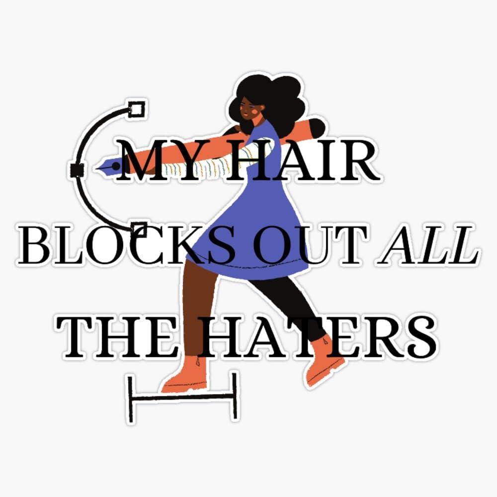 Amazon.com: Block Out The Haters Sticker Vinyl Waterproof Sticker Decal ...