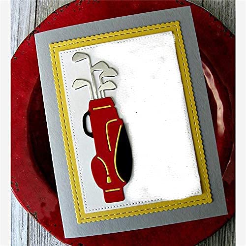 Amazon.com: Basic New Golf Bag Cutting Dies,DIY Scrapbooking Artist ...