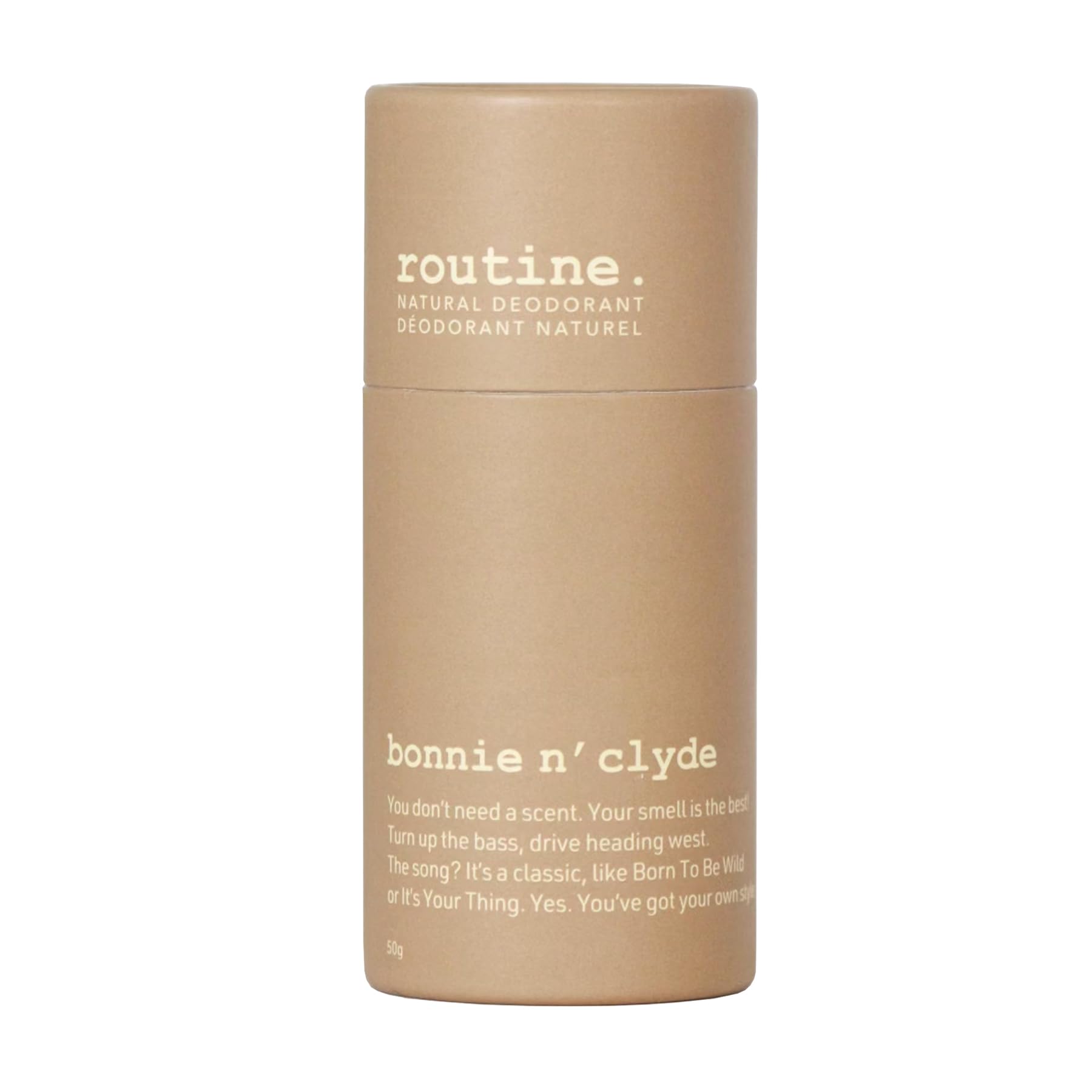 Routine Natural Deodorant Bonnie n' Clyde Deo Stick | 50g Natural ...