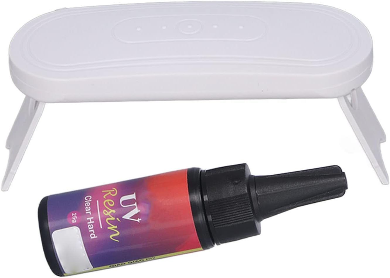 Buy UV Epoxy Resin Kit, Curing Light UV Resin Glue Kit Practical for ...