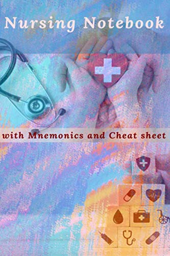 Nursing Notebooks with Mnemonics and Cheat sheets - paint pattern cover ...