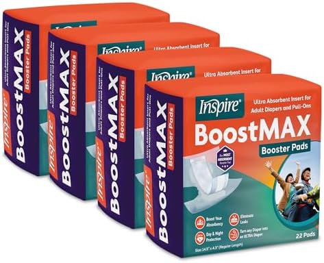 Amazon.com: Tranquility TopLiner Disposable Booster Pads, Super (15" x ...