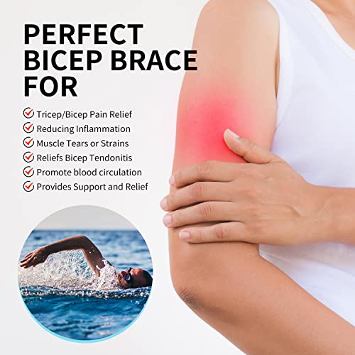 Snapklik.com : Bicep Tendonitis Brace Triceps Brace Bicep Support Bands ...