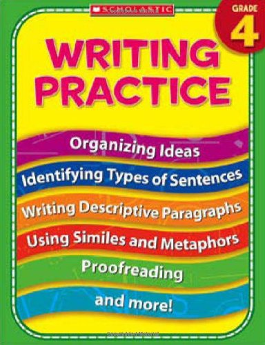 4th Grade Writing Practice: Cooper, Terry: 9780439819138: Amazon.com: Books