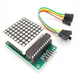 Max7219 8x8 Led Dot Matrix Display Module for Arduino and Raspberry Pi ...