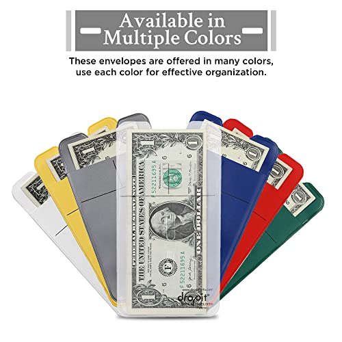 Snapklik.com : UBICON 50 White Reuseable Dropit Safe Envelope For ...