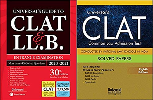Buy CLAT and LLB Universal Guide with solved Paper for 2020 Entrance ...