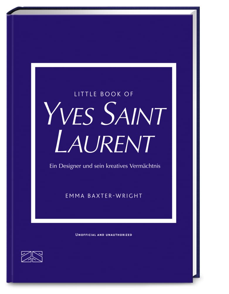 Amazon.com: Little Book of Yves Saint Laurent: 9783965843349: Emma ...