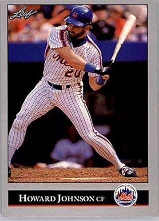 Amazon.com: 1992 Leaf #132 Howard Johnson MLB Baseball Trading Card ...